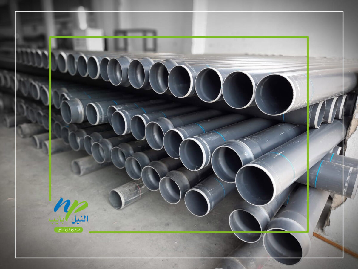 Pipe U-PVC for sewage and ventilation 19534 - El Nile Pipe